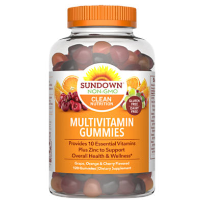 Sundown Adult Multivitamins Gummy Vitamins, 120 Ct - Fairway