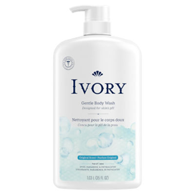 Ivory Mild & Gentle Body Wash, Original Scent, 1035 mL - The Fresh Grocer
