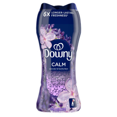 Downy Infusions Calm Lavender & Vanilla Bean In-Wash Scent Booster, 7.8 ...