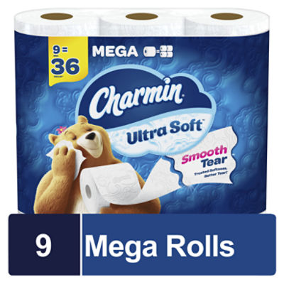 CHARMIN ULTRA SOFT 9 MEGA ROLL - ShopRite