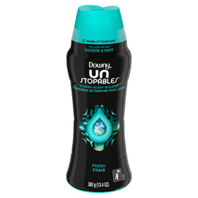 Downy Unstopables Fresh In-Wash Scent Booster, 13.4 oz
