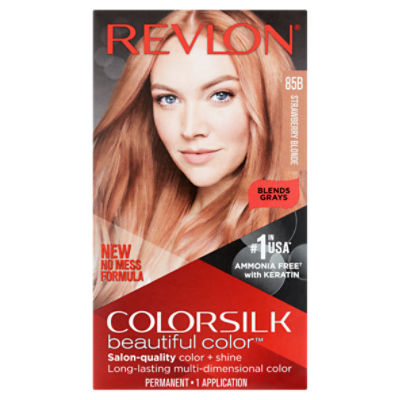 Revlon ColorSilk Beautiful Color 85B Strawberry Blonde Permanent Hair ...
