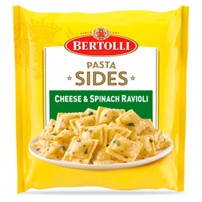 Bertolli Pasta Sides Cheese & Spinach Ravioli, Cooks in 4.5 Minutes ...