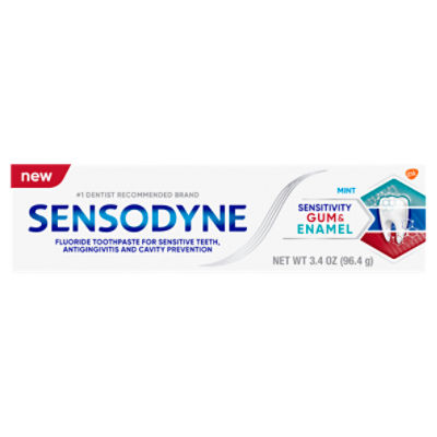 Sensodyne Sensitivity Gum & Enamel Mint Toothpaste, 3.4 oz - ShopRite