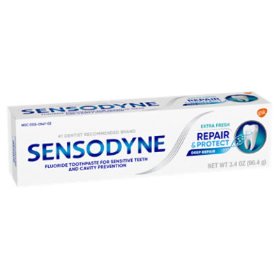Sensodyne Repair & Protect Sensitive Toothpaste for Sensitive Teeth ...
