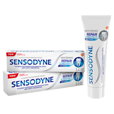 Gsk Sensodyne Deep Repair and Protect Whitening Toothpaste Value Pack ...