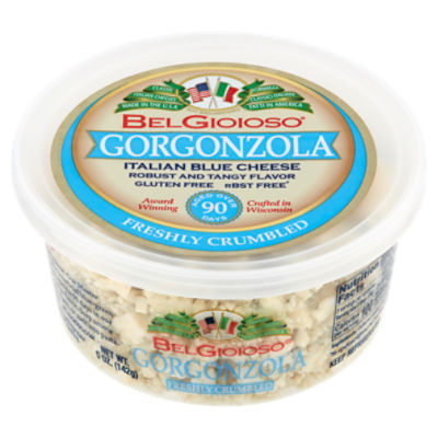 Crumbled Gorgonzola Cheese Black Bear Gorgonzola Cheese Crumbled (4