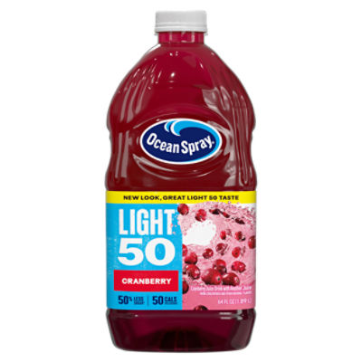 Ocean Spray Light 50 Cranberry Juice Drink, 64 fl oz - The Fresh Grocer