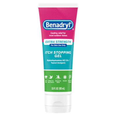 Benadryl Extra Strength Itch Stopping Gel 35 Fl Oz