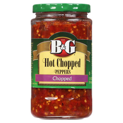 B&G Hot Chopped Peppers, 12 fl oz - ShopRite