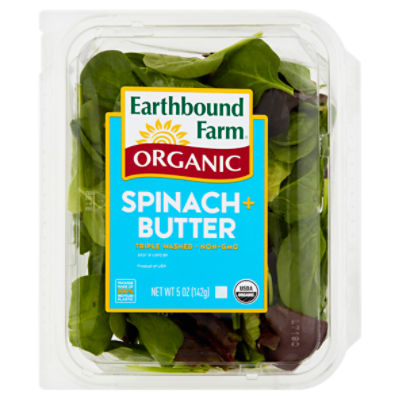 Earthbound Farm Organic Spinach+Butter, 5 oz