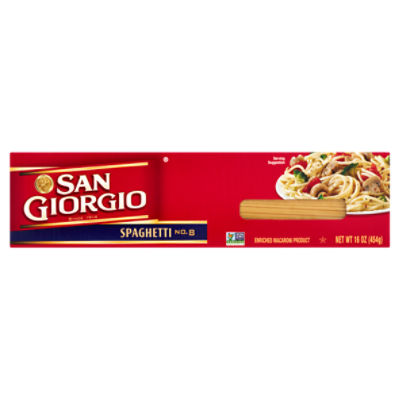 San Giorgio Spaghetti No. 8 Pasta, 16 oz - ShopRite