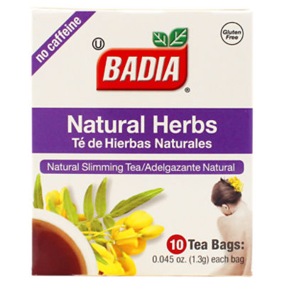 Badia Natural Herbs Tea 10 bags - Price Rite