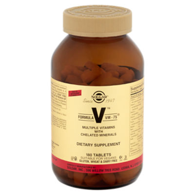 Solgar Formula VM-75, 180 each - Fairway