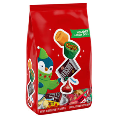 HERSHEY'S, REESE'S and ROLO® Assorted Chocolate Christmas Candy Variety ...