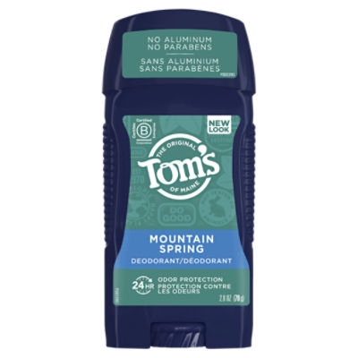 Tom's of Maine Long-Lasting Aluminum-Free Natural Deodorant for Men ...
