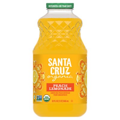 Santa Cruz Organic Peach Lemonade, 32 fl oz - ShopRite