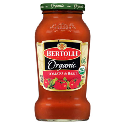 Bertolli Organic Tomato And Basil Sauce 24 Oz Price Rite