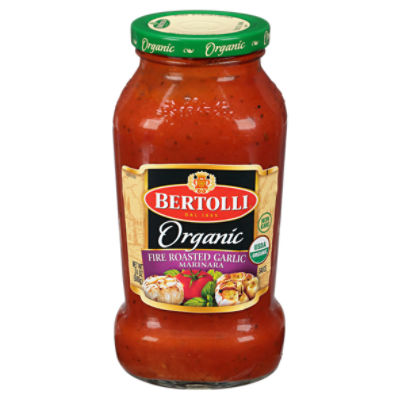 Bertolli Organic Fire Roasted Garlic Marinara Sauce 24 Oz
