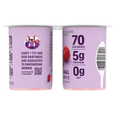 Dannon Light And Fit Raspberry Yogurt Nutrition Facts | Shelly Lighting
