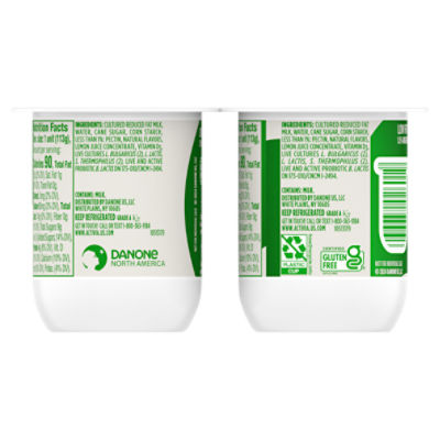 Activia Light Vanilla Yogurt Nutrition Facts | Shelly Lighting