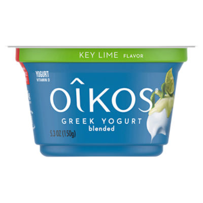 Oikos Blended Key Lime Flavor Greek Yogurt, 5.3 oz