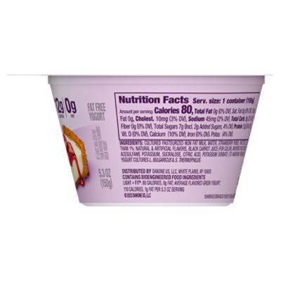 Dannon Light And Fit Greek Yogurt Barcode | Shelly Lighting