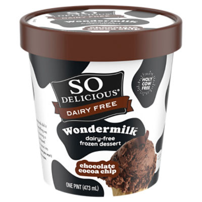 So Delicious Dairy Free Chocolate Cocoa Chip Wondermilk Frozen Dessert ...