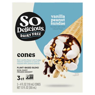 So Delicious Dairy Free Wondermilk Vanilla Peanut Sundae Dairy-Free ...