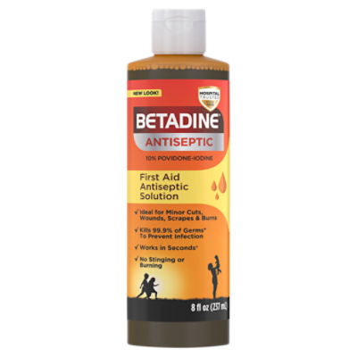 Betadine First Aid Solution 8oz