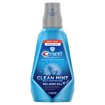 Crest Pro-Health Clean Mint Multi-Protection CPC Antigingivitis ...