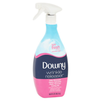 Downy Light Fresh Scent Wrinkle Releaser Spray, 33.8 fl oz liq