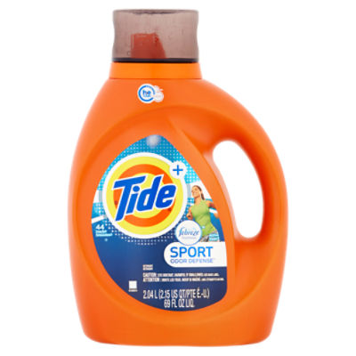 Tide Plus Febreze Sport Odor Defense Active Fresh Detergent, 44 loads ...
