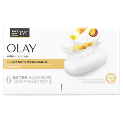 Olay Ultra Moisture Beauty Bars Shea Butter Ct Oz Bar Food 55 Off
