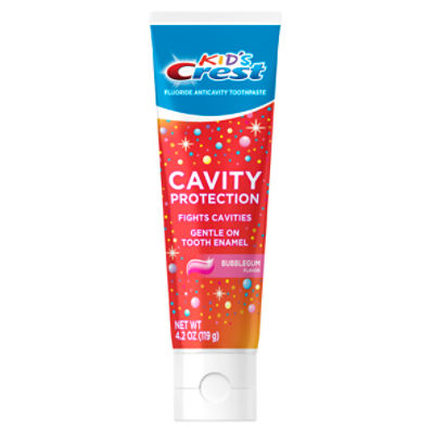 Crest Kid's Cavity Protection Bubblegum Flavor Toothpaste, 4.2 oz ...