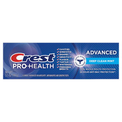 Crest Pro-Health Advanced Deep Clean Mint Toothpaste, 3.5 oz