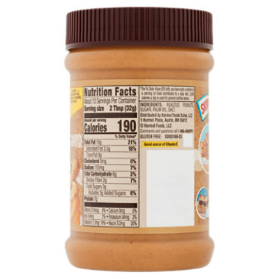 Skippy Peanut Butter Label