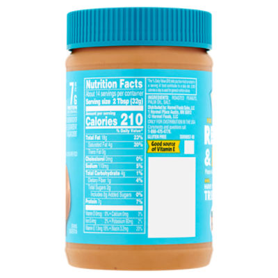 Skippy Peanut Butter Label