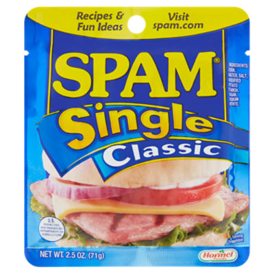 Spam Single Classic Ham, 2.5 oz - The Fresh Grocer