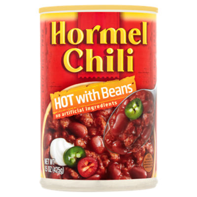 Hormel Chili Hot with Beans, 15 oz - ShopRite