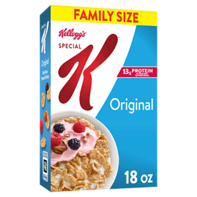 Kelloggs Special K Original Cold Breakfast Cereal 18 Oz Shoprite