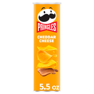Pringles Cheddar Cheese Potato Crisps Chips, 5.5 oz