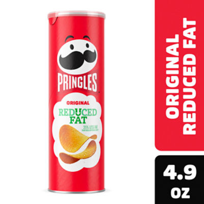 Pringles Reduced Fat Original Potato Crisps Chips, 4.9 oz - ShopRite