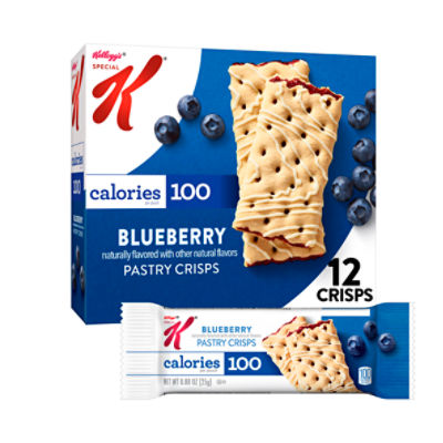 Kellogg's Special K Blueberry Pastry Crisps, 5.28 oz, 12 Count - ShopRite