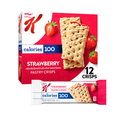 Kellogg's Special K Strawberry Pastry Crisps, 5.28 oz, 12 Count - ShopRite