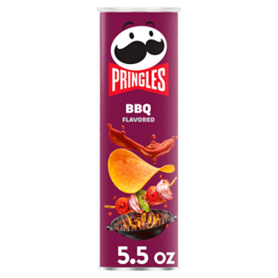 Pringles BBQ Potato Crisps Chips, 5.5 oz - Price Rite