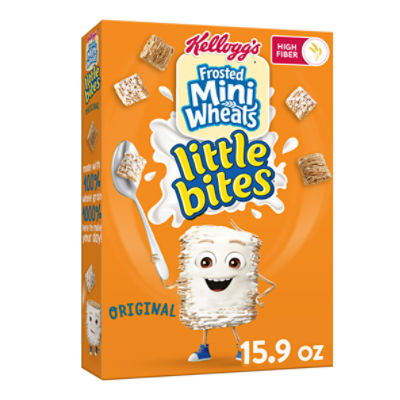 Kellogg's Frosted Mini-Wheats Little Bites Original Cold Breakfast ...