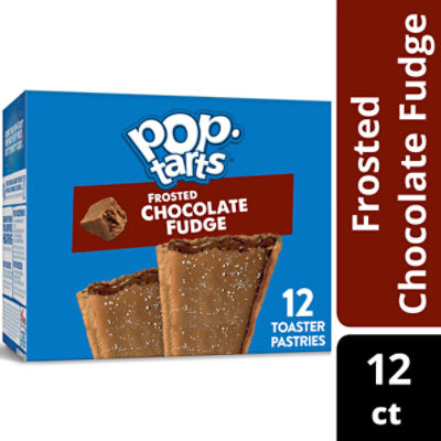 Pop Tarts Frosted Chocolate Fudge Toaster Pastries, 20.3 oz, 12 Count ...