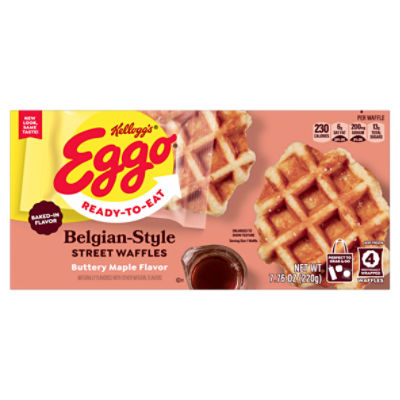 Kelloggs Eggo Grab And Go Buttery Maple Liège Style Waffles 4 Count 7