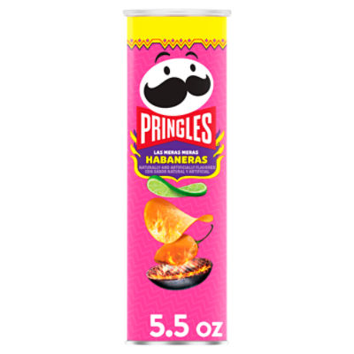 Pringles Las Meras Meras Habaneras Potato Crisps, 5.2 oz
